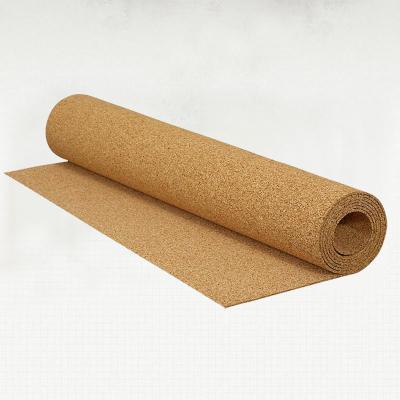 China Cork Roll Underlay 200-300kg/m3 Sound and Heat Insulation Substrate for Flooring for sale