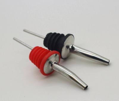 China Stainless Steel Wine Pourer for Ceramic Olive Oil Bottles 2 Pack 8mm Spout for sale