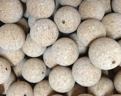 China Natural Cork Beads with Hole 10mm for DIY Crafts and Jewelry Making for sale