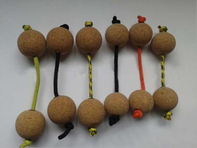 China Floating Cork Ball 100mm Diameter for Industrial Buoyancy Applications for sale