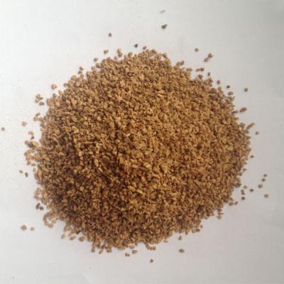 China Natural Cork Granules 3-4mm Diameter 7-8% Moisture Eco-Friendly Sound and Heat Insulation for sale