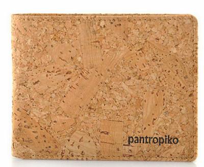 China Cork Raw Material Men Wallet 11x9cm with Card and Money Slot Custom Logo for sale