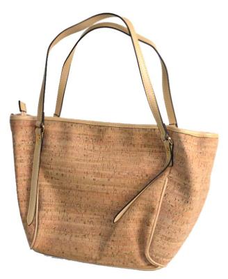 China Wholesale Fashion Cork Handbag for Women 6.5 Inch Height Eco Friendly Durable for sale