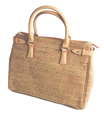 China Wholesale Women Cork Handbag 12.6x5.9x9.8 Inch Eco Friendly Promotional Style for sale