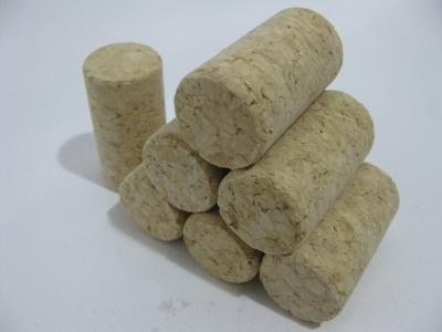 China 24x44mm Wine Cork Stopper Champagne Cork Fine Grain Agglomerated Cork Material for sale