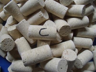 China C Grade 1+1 Wine Cork Stopper & Champagne Cork 24x44mm Fine Grain Agglomerated Cork for sale