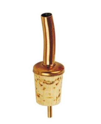 China 304 Stainless Steel Olive Oil Wine Pourer with Cork Stopper 750ml Capacity for sale
