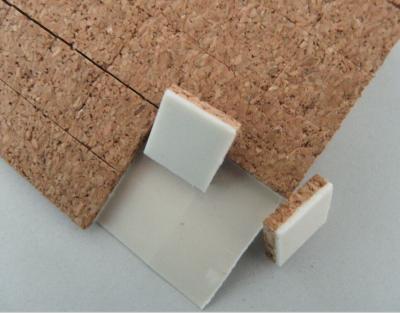 China Adhesive Cork Pads for Glass 15x15mm Custom Size Available Durable Protection for sale