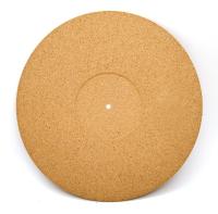China 12 Inch Cork Turntable Platter Mat Non Slip Anti Static Record Pad for Vinyl for sale