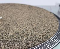 China 12 Inch Cork Rubber Turntable Platter Mat Anti Static Shockproof Record Mat for Improved Sound Quality for sale