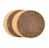 China 12 Inch Cork Rubber Turntable Platter Mat Anti Static Shockproof Record Mat for Improved Sound Quality for sale