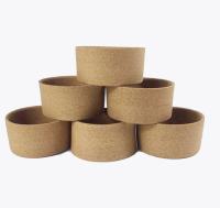 China BSCI Certified Cork Cup Sleeve 8oz 12oz Insulated Mug Cover for Coffee Water Cups for sale