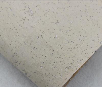 China Natural Colored Cork Fabric 1.4m Width for Shoes and Bag Making for sale