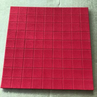 China Red Blue EVA Pad 0.38mm for Laminated Glass Transportation Separation Safety Interlayer for sale