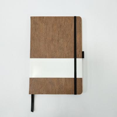 China Eco-Friendly Natural Cork Notebook A5 8x5 Inch with Pen Loop and 80 Pages for sale