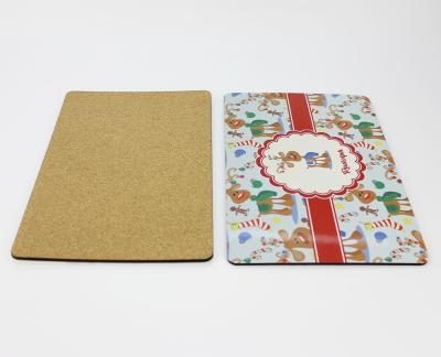 China Wholesale Sublimation MDF Blank Placemat 295x210x4mm White Coating Heat Press for sale