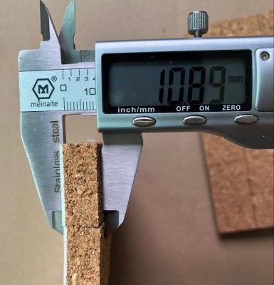China 1x1x0.5 Inch Glass Mirror Separating Cork Pad with PVC Foam Backing Wholesale for sale