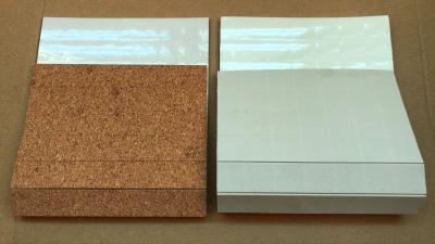 China Square Cork Pads 23x23x2.5 cm with Foam for Glass Protection Transport for sale