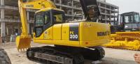 China Used Komatsu PC200 20 Ton Crawler Excavator High Efficiency Earth Moving Digging Machine for Construction for sale