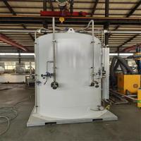 China Steel Micro Bulk Tanks For Cryogenic Liquid Oxygen Nitrogen Argon Storage for sale