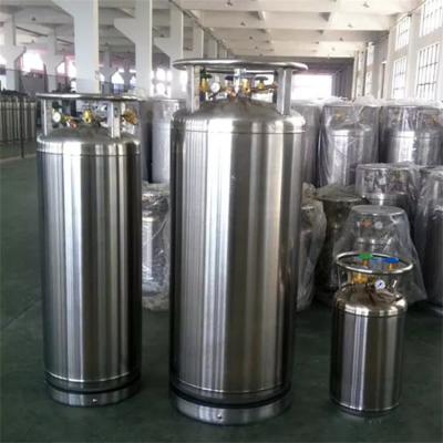 China Liquid Oxygen Nitrogen Cryogenic Dewar Cylinder 495L for sale