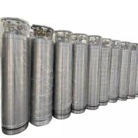 China Industrial Stainless Steel Cryogenic Dewar Cylinder 495L Capacity for sale