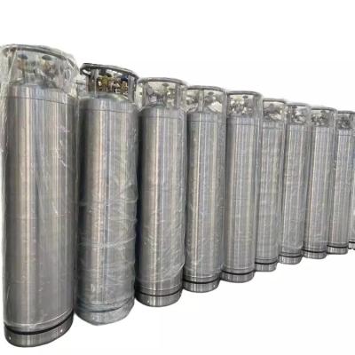 China Industrial Stainless Steel Cryogenic Dewar Cylinder 495L Capacity for sale