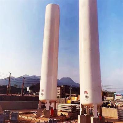 China 100% Liquid Cryogenic Storage Tank Double Wall Standard Bulk Cryogenic Storage for sale