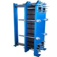 China SUS304 SUS316 Milk Plate Heat Exchanger Plate Cooler 500-50000L/H for sale
