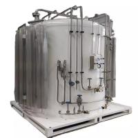 China Cryogenic CO2 Oxygen Micro Bulk Tanks Liquid Nitrogen Stainless Steel Cylinder for sale