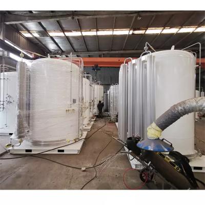 China 3M3 5M3 5000L Micro Bulk Tanks Cryogenic Liquid Oxygen Storage Tank for sale