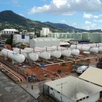 China Carbon Steel LPG Gas Storage Tank 100cbm Capacity for sale