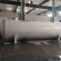 China Carbon Steel LPG Gas Storage Tank 100cbm Capacity for sale