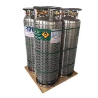 China 80l-500l Cryogenic Dewar Cylinder For Liquid Oxygen Nitrogen for sale