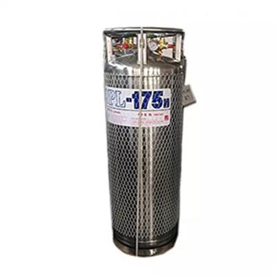 China 175l Long Service Life Cryogenic Dewar Cylinder Liquid Oxygen Bottle for sale