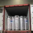 China 375L Cryogenic Liquid Cylinder Rugged Insulated Vacuum for sale