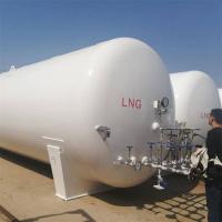 China 5-200m3 LNG Horizontal Cryogenic Storage Tank Insulated Optimal Performance for sale