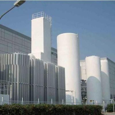 China Vertical Cryogenic Storage Tank 1000L-5000L for Liquid Oxygen Nitrogen for sale