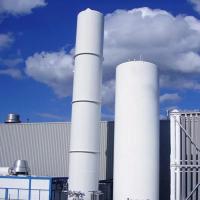 China Vertical Cryogenic Storage Tank 1000L-5000L for Liquid Oxygen Nitrogen for sale