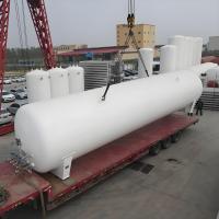 China Vertical 5 M3-300 M3 Cryogenic Transport Tank For Liquefied Natural Gas LNG for sale
