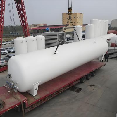 China Vertical 5 M3-300 M3 Cryogenic Transport Tank For Liquefied Natural Gas LNG for sale