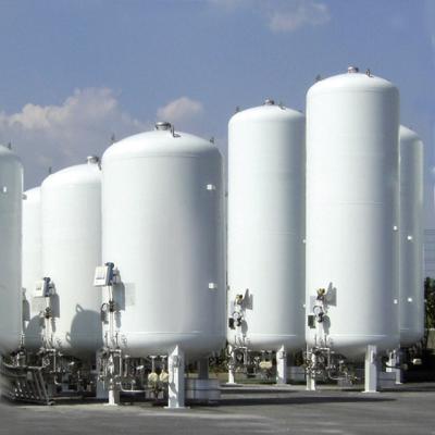 China 5 Ton Large Cryogenic Liquid Tanks Container  CO2 LNG Tanks For Nitrogen for sale