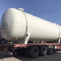 China 60 M3 LPG Gas Tanker Cryogenic Liquid Storage Tank 30 Ton for sale