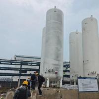 China 10 Ton LPG Storage Pressure Vessel Gas Tank Containers GB / ASME for sale