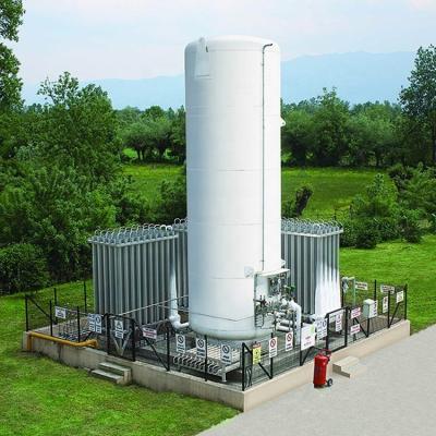 China 80L 5 M³ Hydrogen Cryogenic Cylinder Liquid Oxygen Storage tank for sale