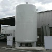 China 50 M³ 8 Bar Cryogenic Liquid Storage Tank For Filling Gas Oxygen Cylinders for sale