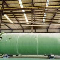 China Double Wall Underground Fuel Oil Storage Tank 5000L-60000L for sale