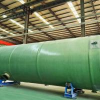 China Double Wall Underground Fuel Oil Storage Tank 5000L-60000L for sale