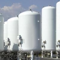 China 1000L Vertical Cryogenic Liquid Nitrogen Storage Tank 1.6MPa for sale