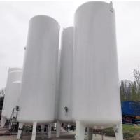 China 100m3 Horizontal Cryogenic Liquid N2 Storage Tank 0.8MPa for sale